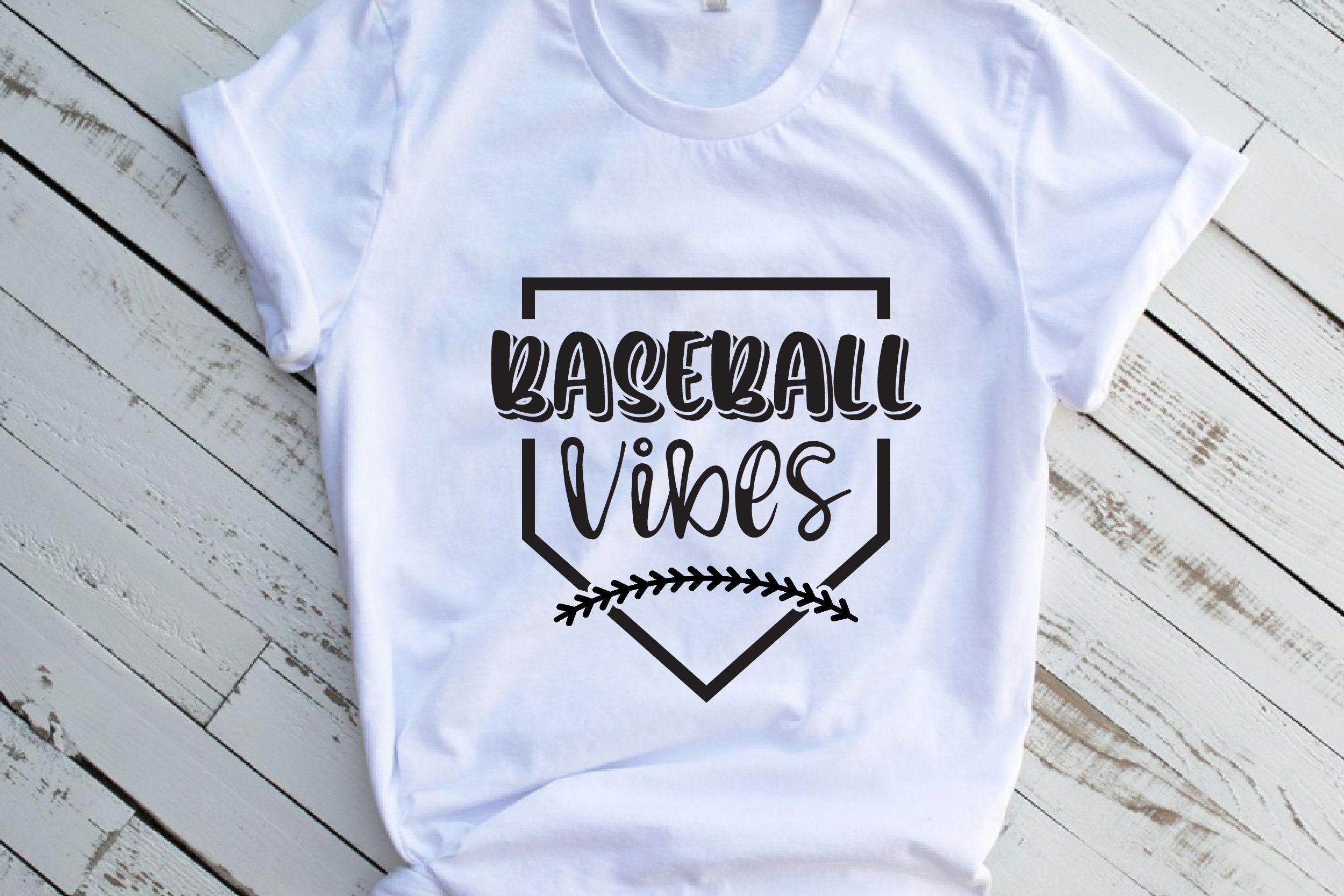 Baseball Vibes SVG, Baseball Mom Svg, Baseball Svg, Baseball Shirt Svg ...