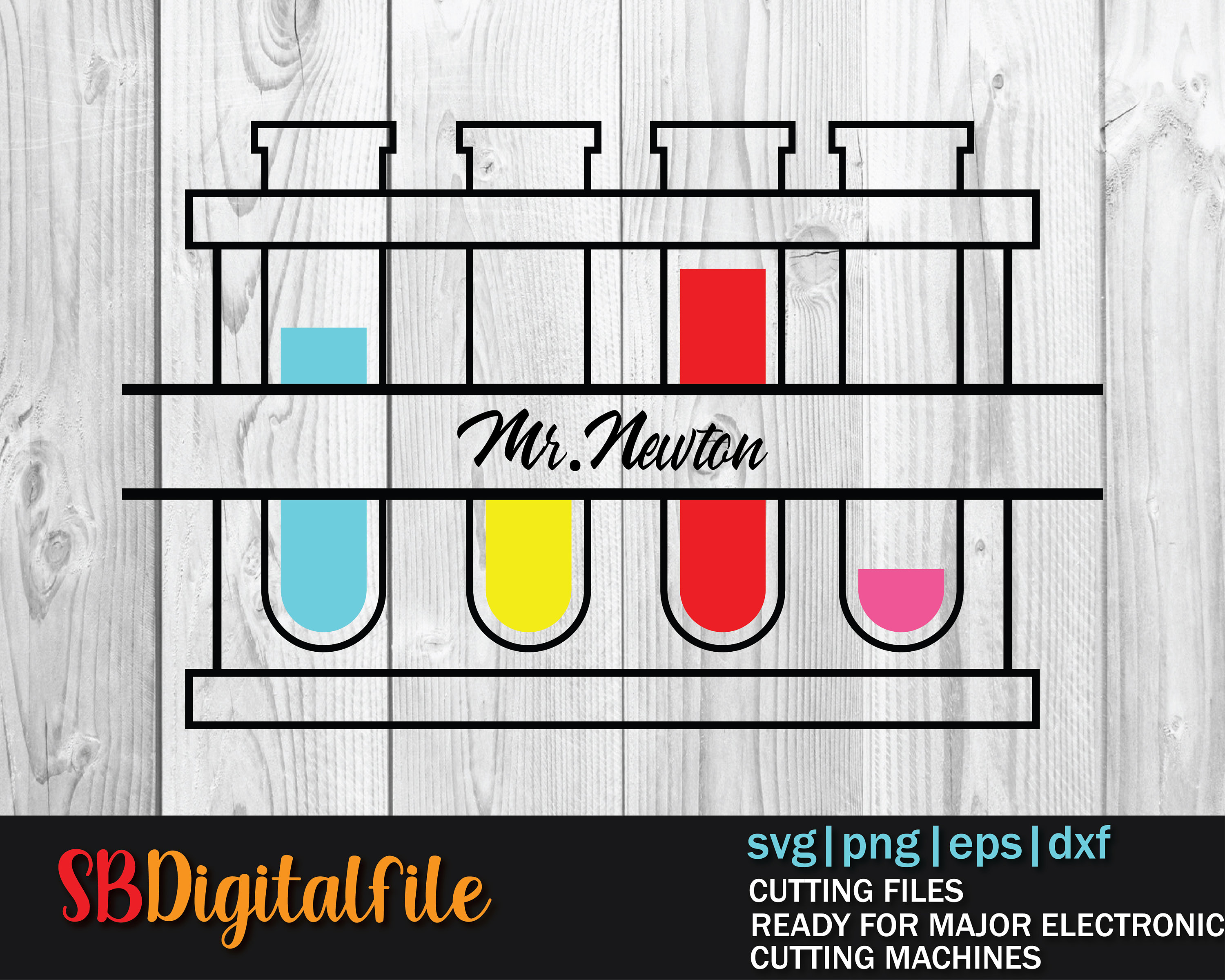 Science Name Frame Svg, Science Cricut File for Teacher Student School ...