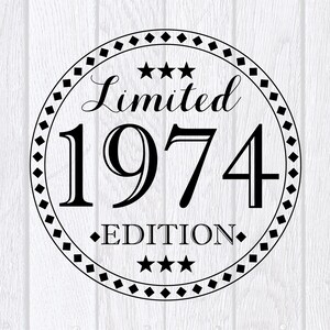 Limited Edition 1974 SVG All Original Parts 46rd Birthday Gift Idea ...