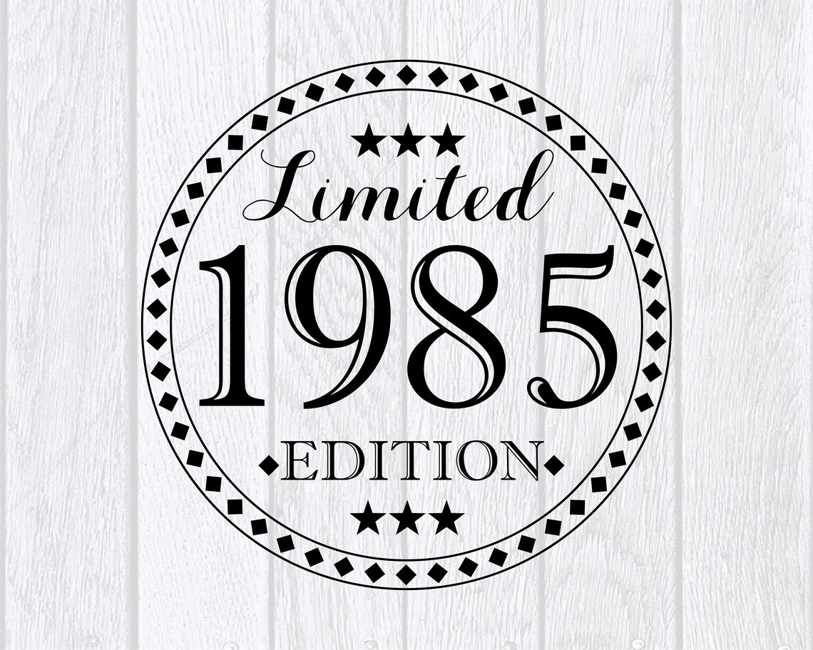 Limited Edition 1985 SVG All Original Parts 35th Birthday Gift Idea ...