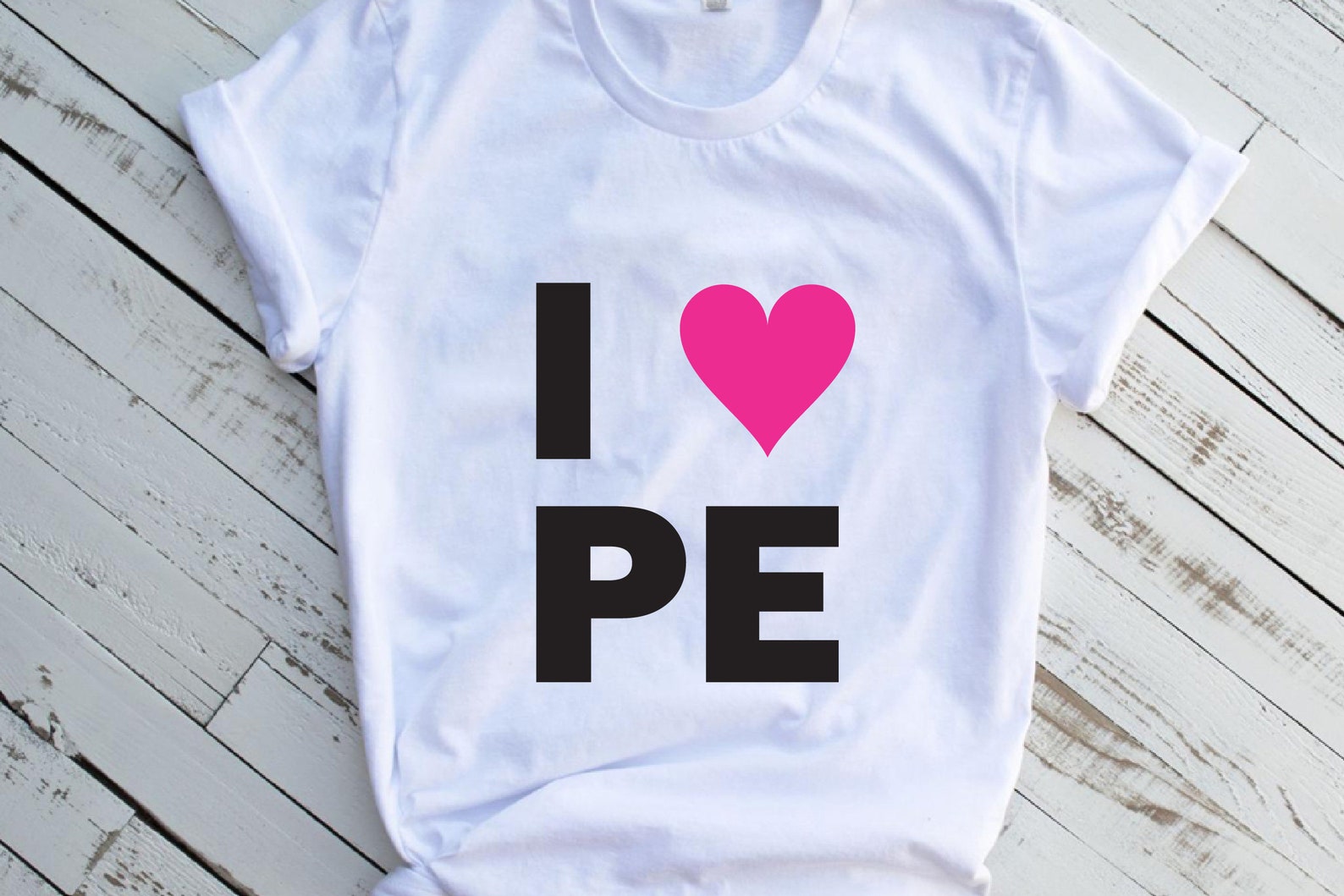 I Love PE Svg Cut File Cricut File Svg Files for Cricut | Etsy