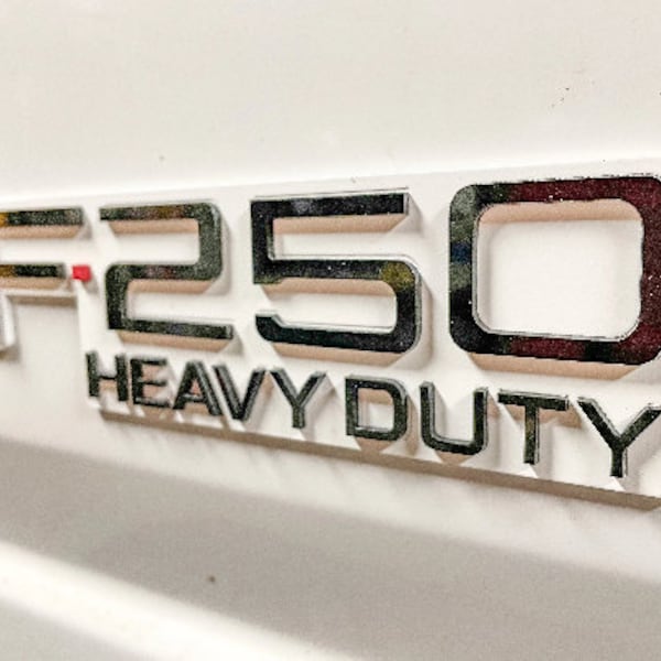 Custom Ford F250 Emblems - Etsy