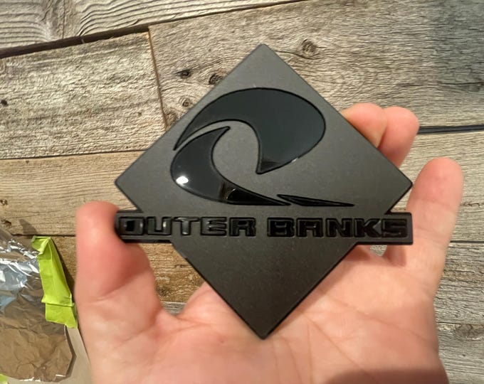 Outer Banks Ford Bronco Full or Sport Oval Emblem Badge Tailgate Door ...