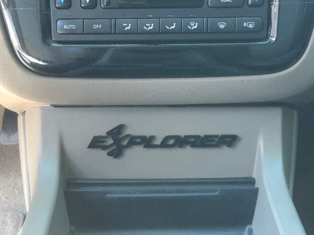 Small 4x4 Explorer Badges - All Black Acrylic, Paintable Acrylic Badges ...