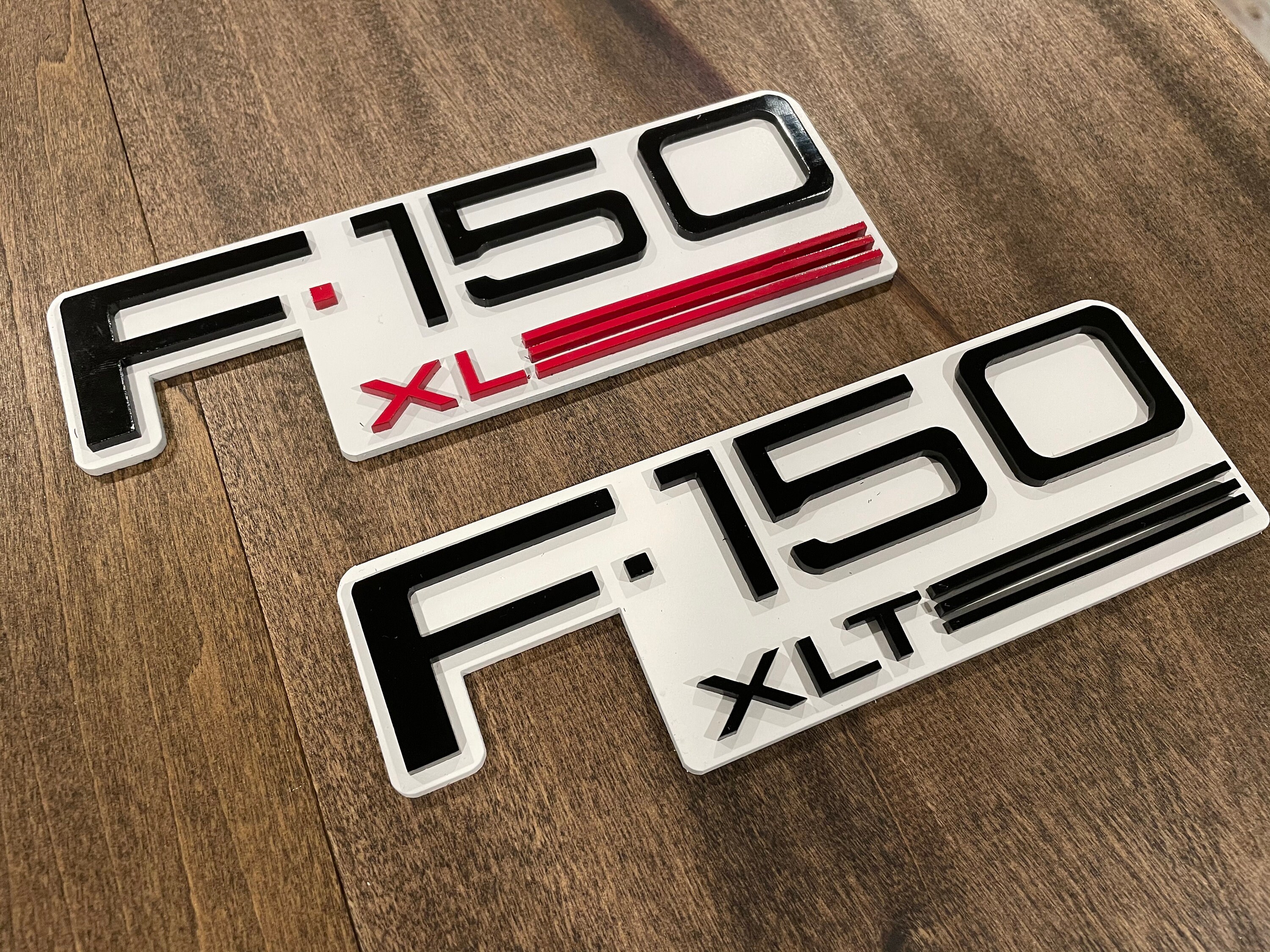 F-150XL Ford Fender Badges Paintable Acrylic Badges Ford | Etsy