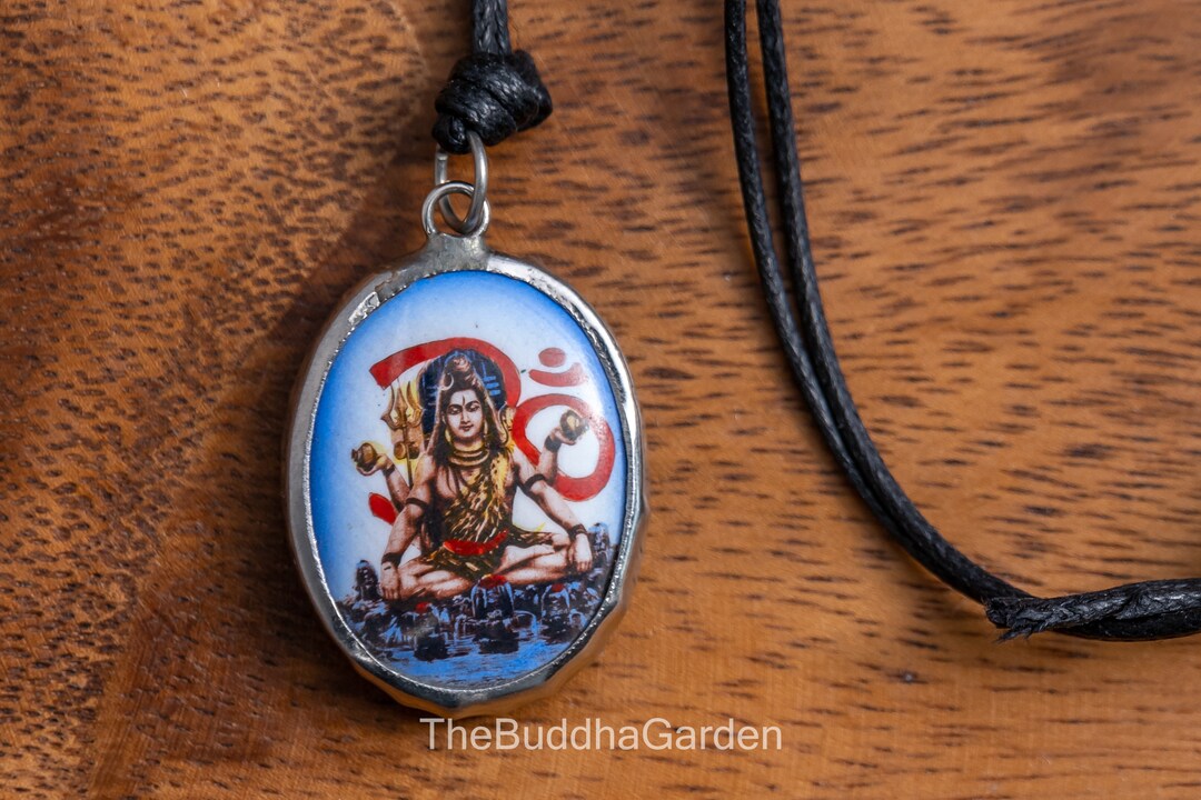 Shiva Pendant: Shiva Hindu God of Destruction Pendant With Necklace ...