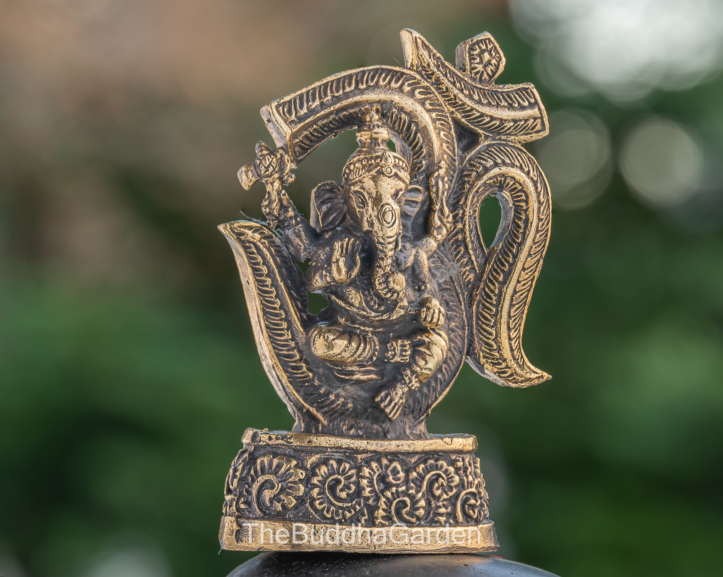 Statue de Ganesh Om en laiton 25 pouces de haut statue de | Etsy