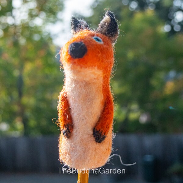 Fox Finger Puppet - Etsy