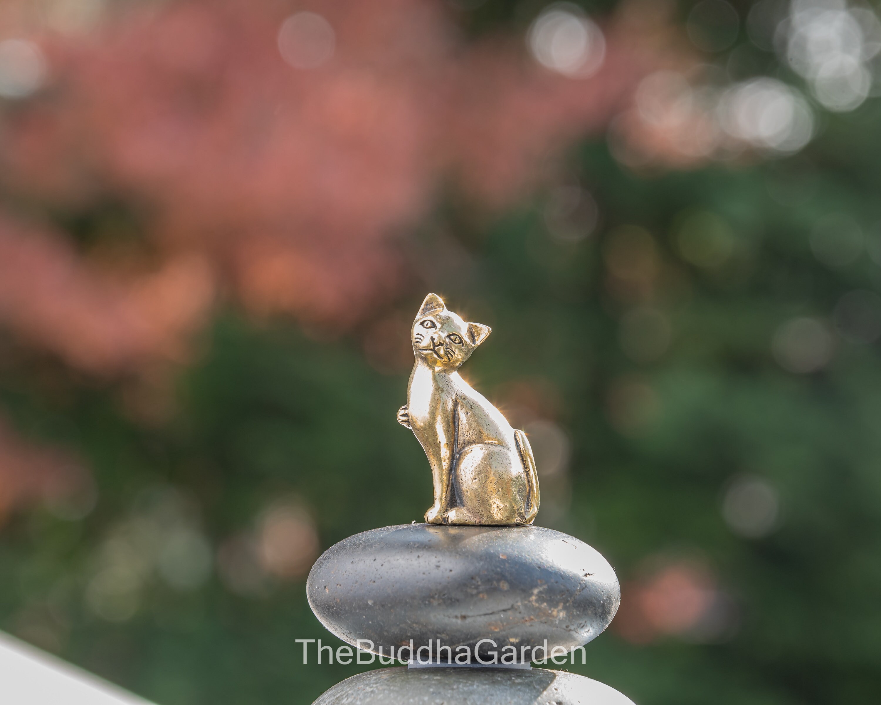 Small Cat Statue Made of Brass Cute Kitty Cat Figurine 1.5 - Etsy UK