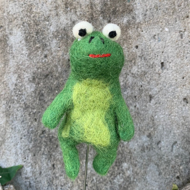 Frog Felt - Etsy