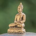 Meditation Buddha Statue Dhyana Buddha Mini Figurine 1 Inch - Etsy