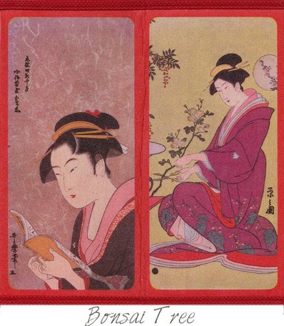 Japanese Wallets: Rice Paper Billfolds - Gem