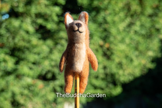 Fox Felt Finger Puppet Handmade Finger Puppet Childrens - Etsy