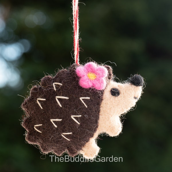 Hedgehog Felt - Etsy