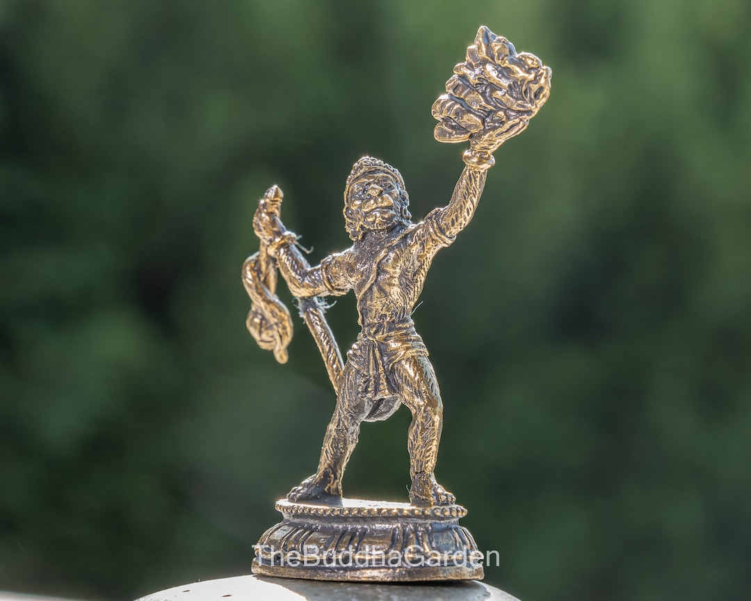 Hanuman Statue, 2.75 Inch Tall Hanuman the Monkey King Hindu God of ...