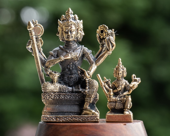 Hinduism God Brahma Statue