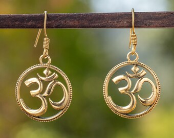 Om Earrings - Etsy