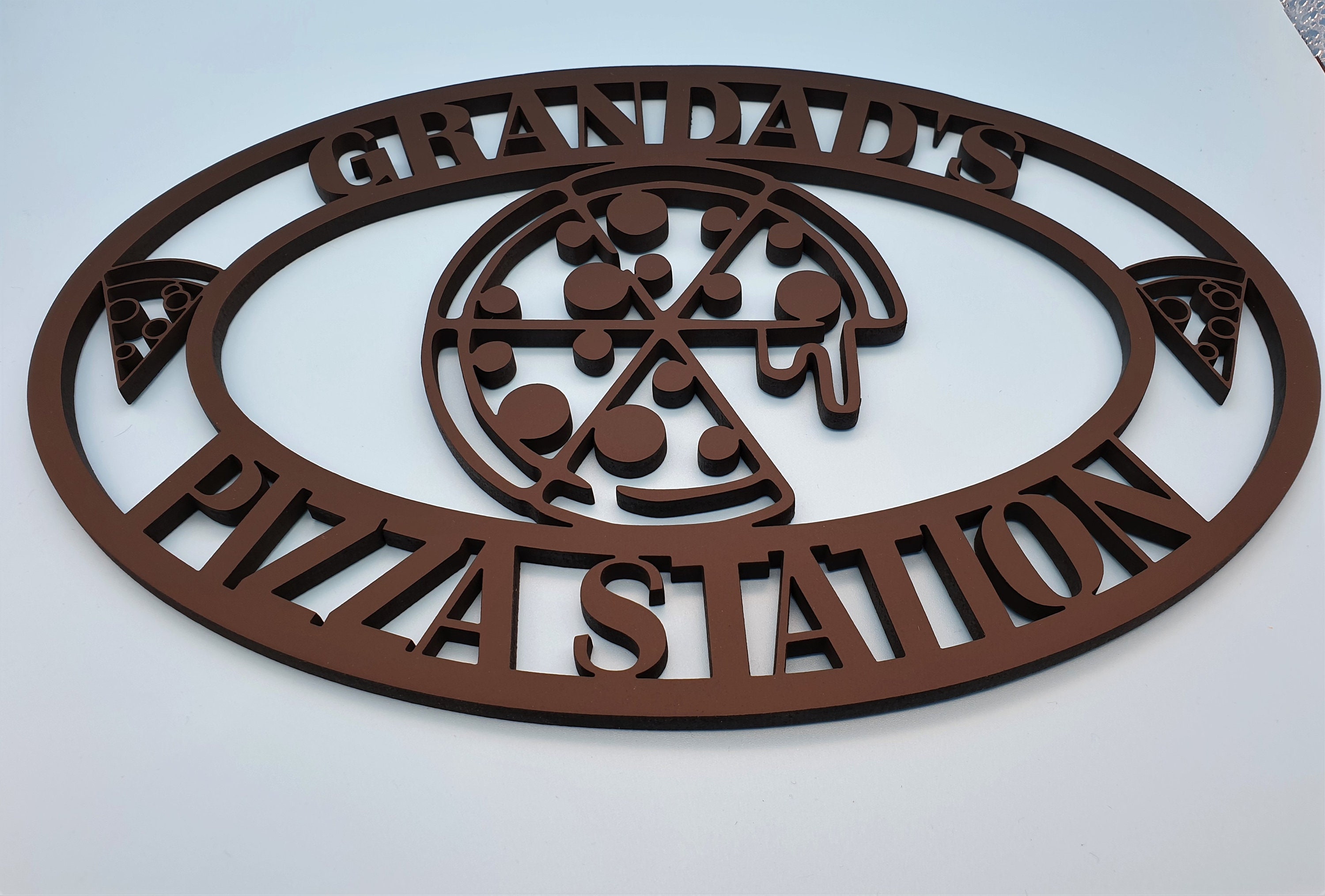 Customisable Pizza Sign Personalised Pizza Station Sign - Etsy UK
