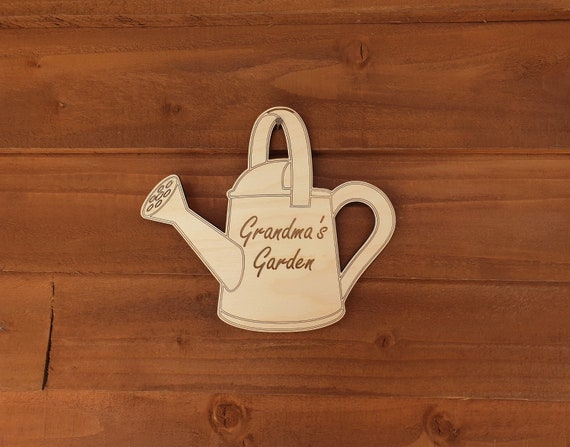Customisable Watering Can Sign Personalised Gardening Sign - Etsy