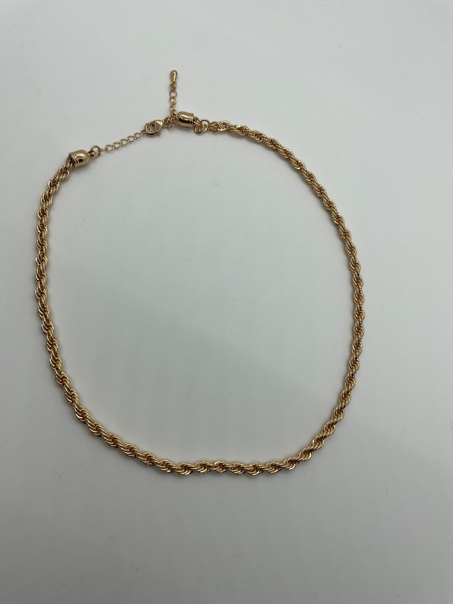 Braided Rope Chain Necklace Gold French Rope Layering - Etsy UK