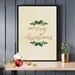 Christmas Printable Gallery Set of 3, Posters for Holiday Decor, Set of ...