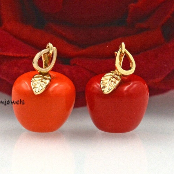 Apple Pendant - Etsy