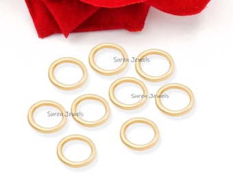 Solid Gold Jump Ring - Etsy