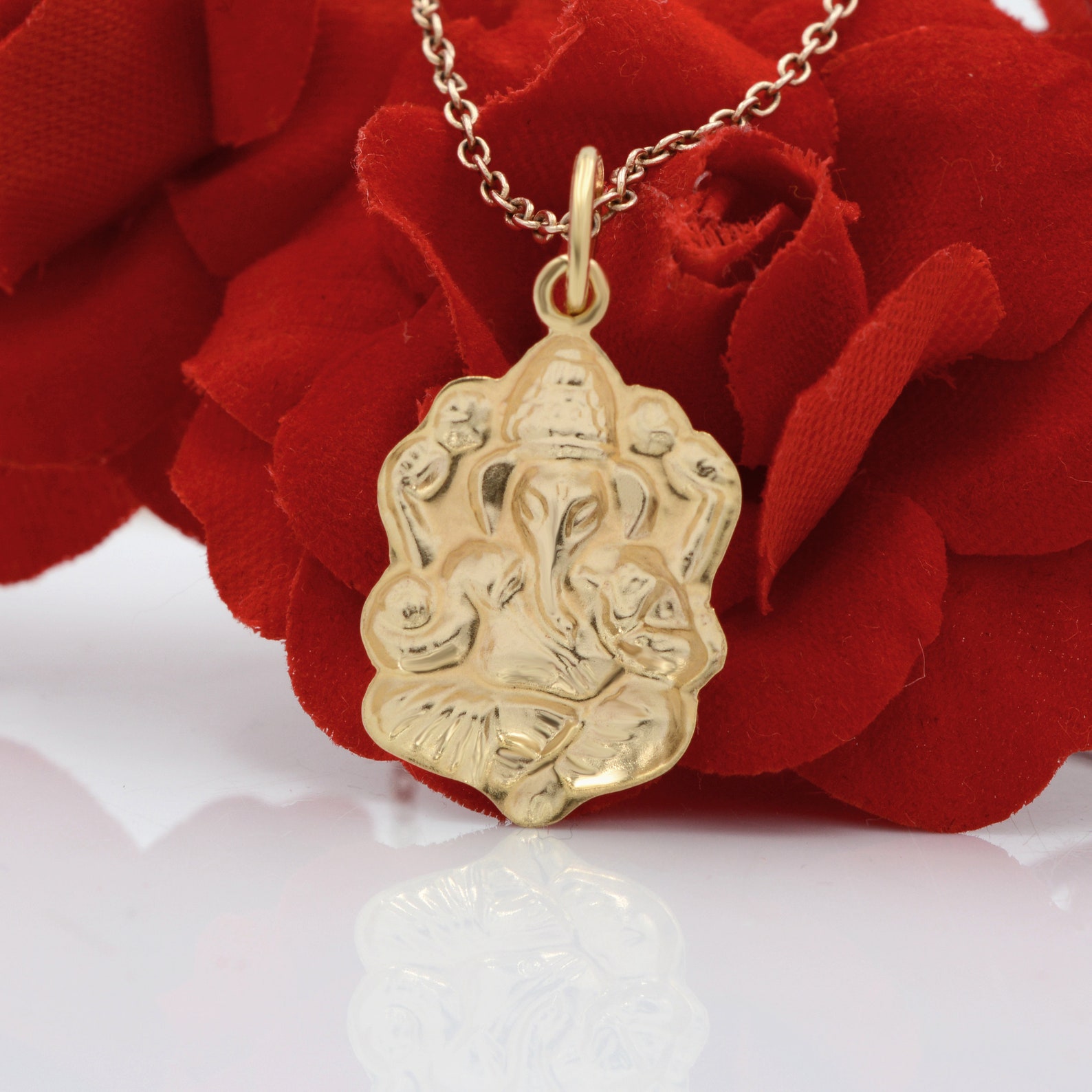 925 Sterling Silver Ganesha Pendant Ganesha Pendant Silver - Etsy