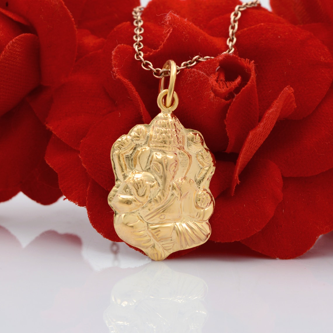 925 Sterling Silver Ganesha Pendant Ganesha Pendant Silver - Etsy