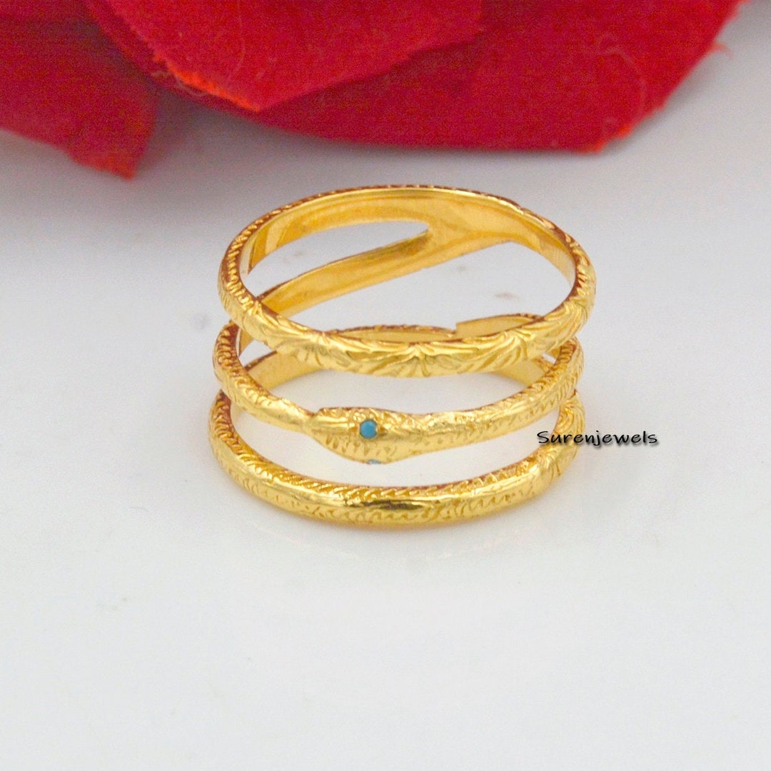 Ouroboros Ring Sterling Silver, Infinity Snake Serpent Talisman Ring ...