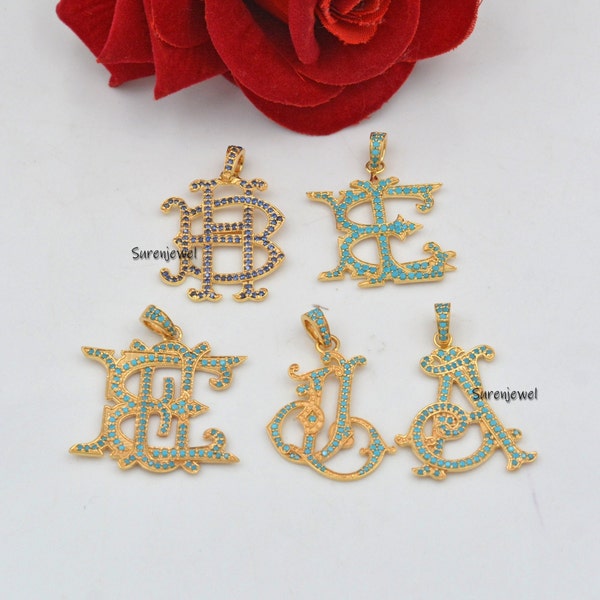 2 Letter Monogram - Etsy