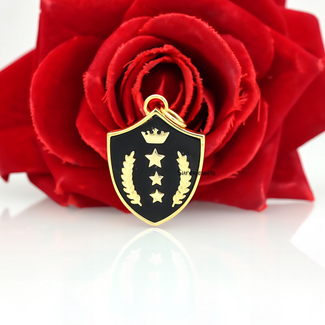 925 Silver Gemstone Shield Pendant: Lapis, Turquoise, Malachite - Etsy