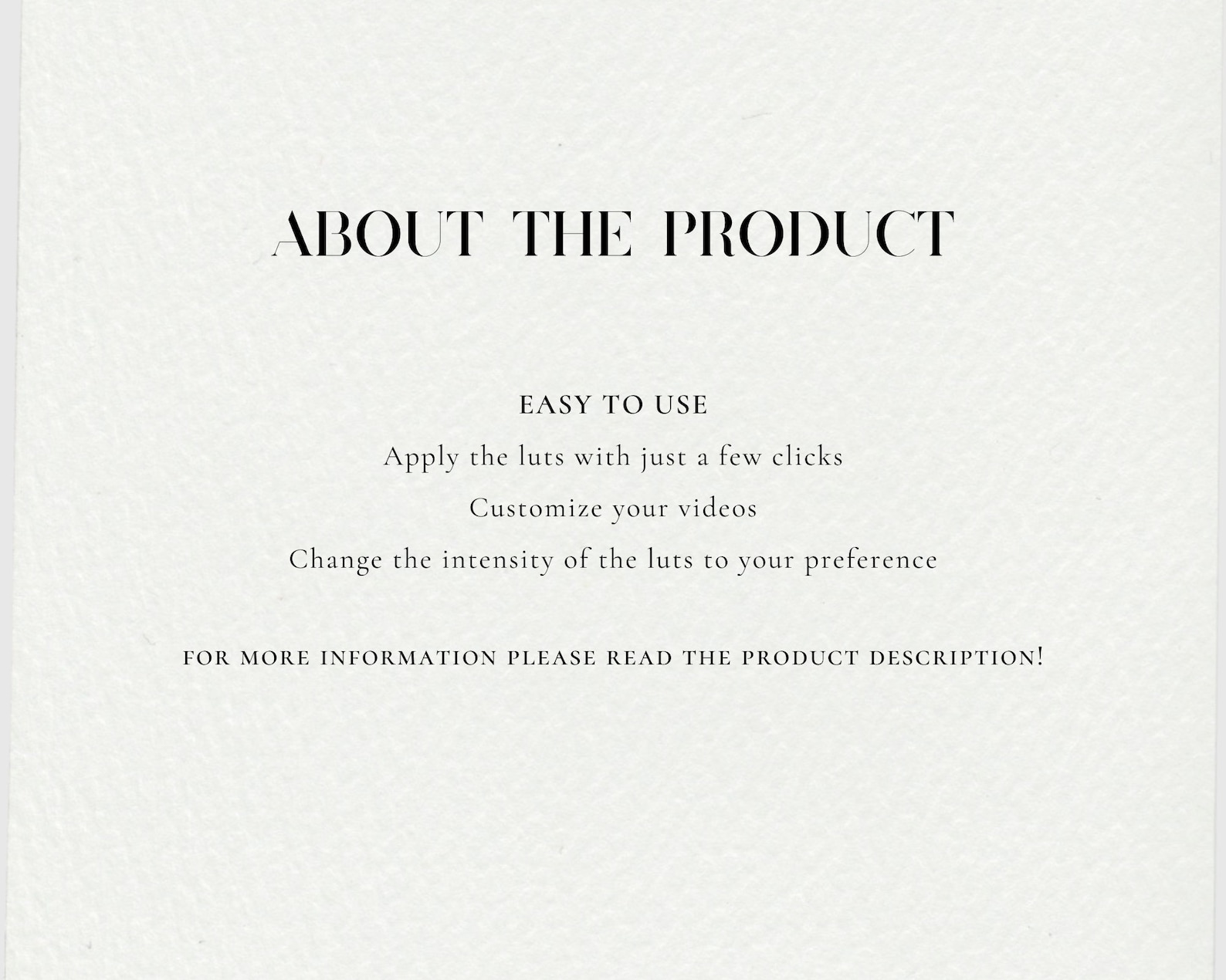 MUSIC VIDEO LUTS for Adobe Premiere Pro, 24 Video Luts, Final Cut Pro ...