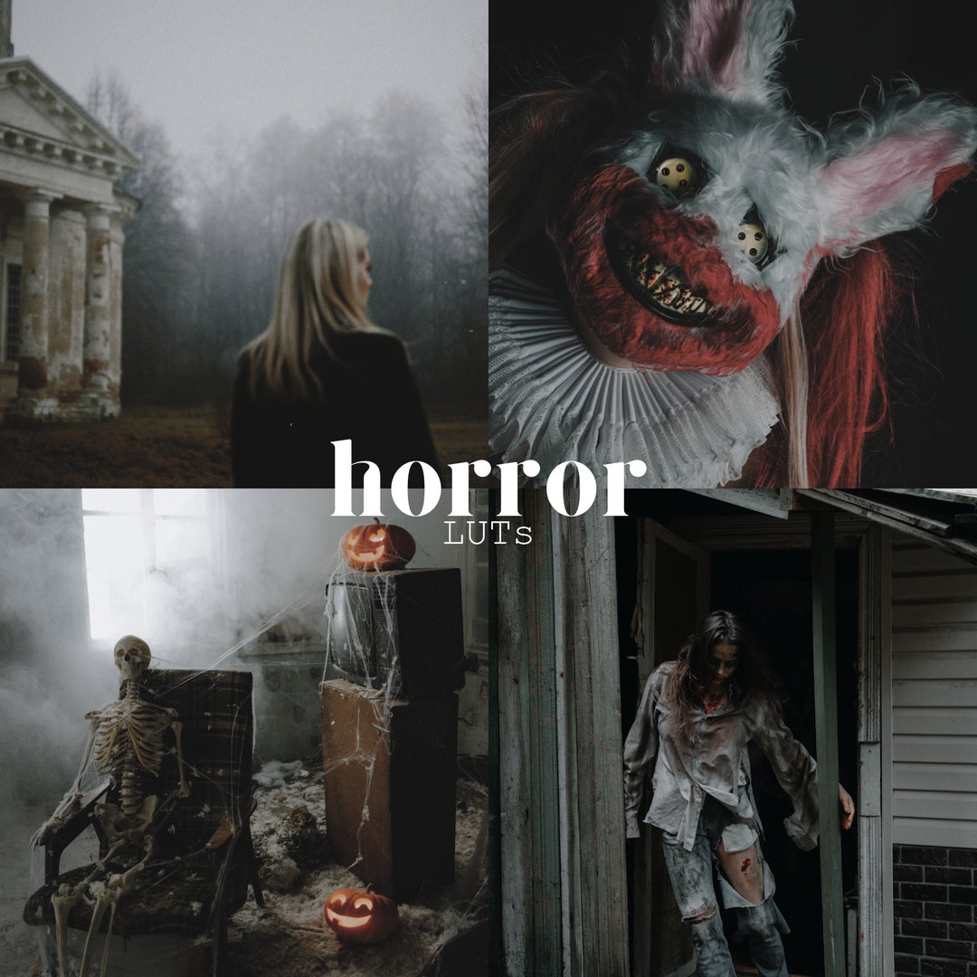 HORROR LUTS for Adobe Premiere Pro, 10 Video Luts, Movie Editing ...