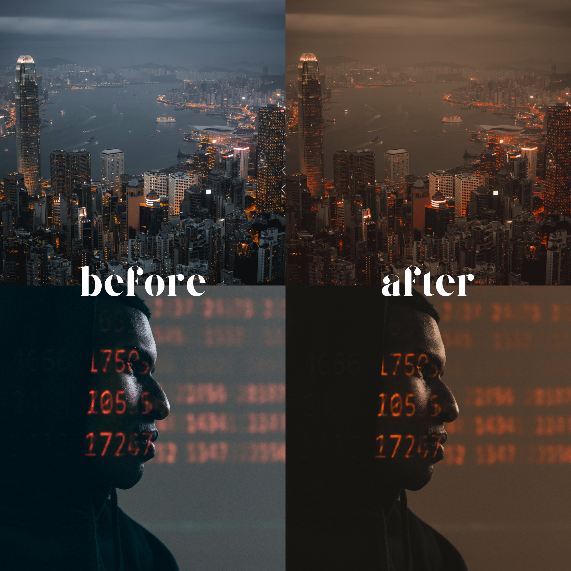 Neon Night Luts for Adobe Premiere Pro, 10 Video Luts, Cyberpunk ...
