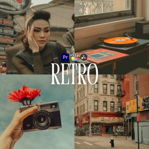 Cinematic LUT Bundle for Adobe Premiere Pro, 40 Video Luts, Final Cut ...