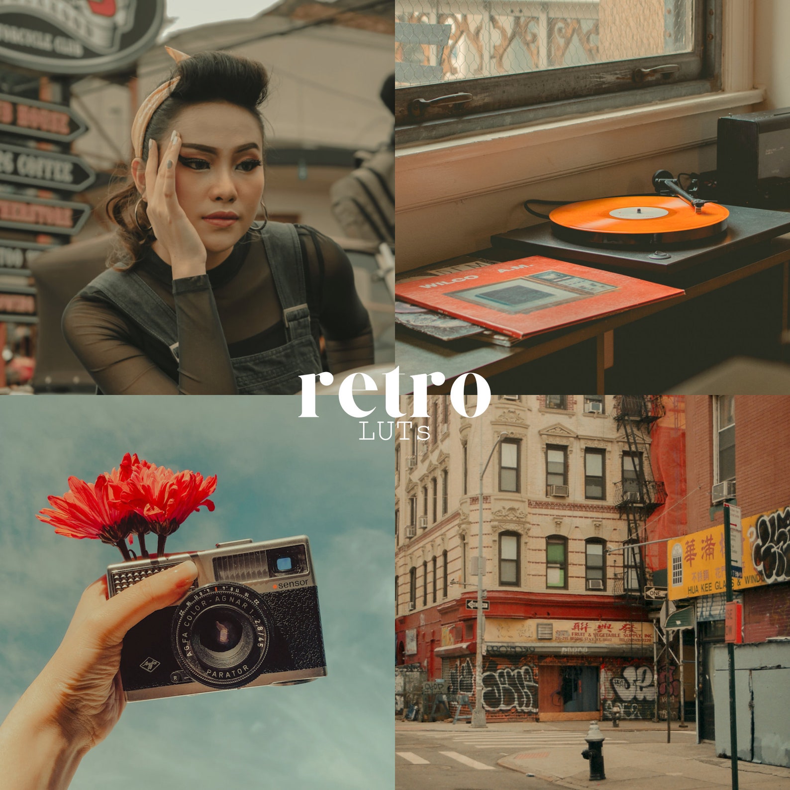 RETRO TONES Luts for Adobe Premiere Pro, 10 Video Luts, Vintage ...