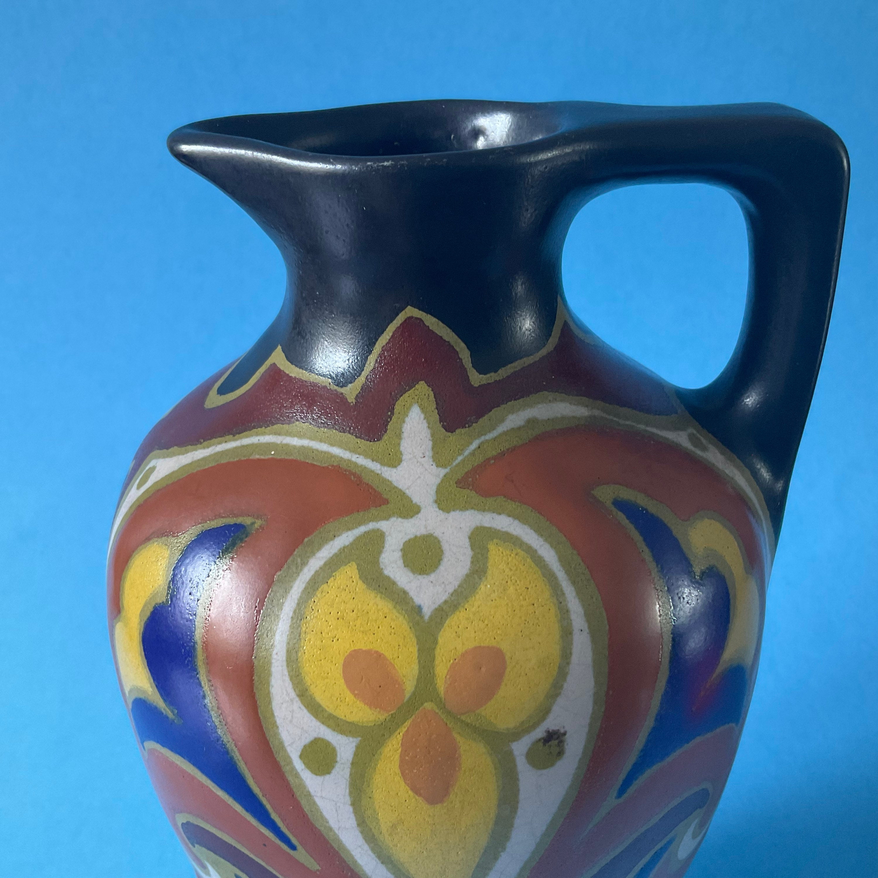 Art Deco Gouda Jug by the Gelria Arnhem Company, 1930 - Etsy