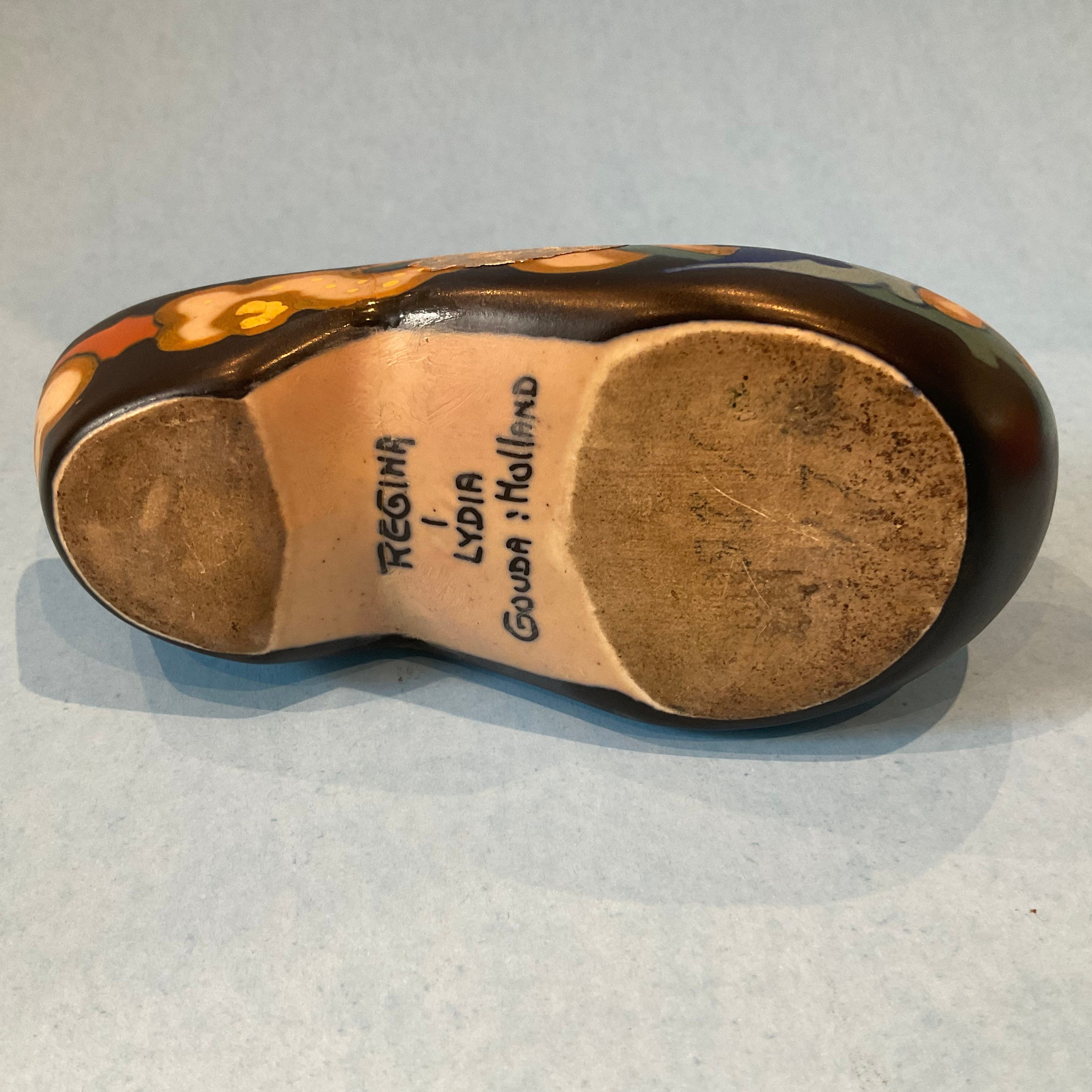 Regina Gouda Clog in the Lydia Pattern, 1930s - Etsy