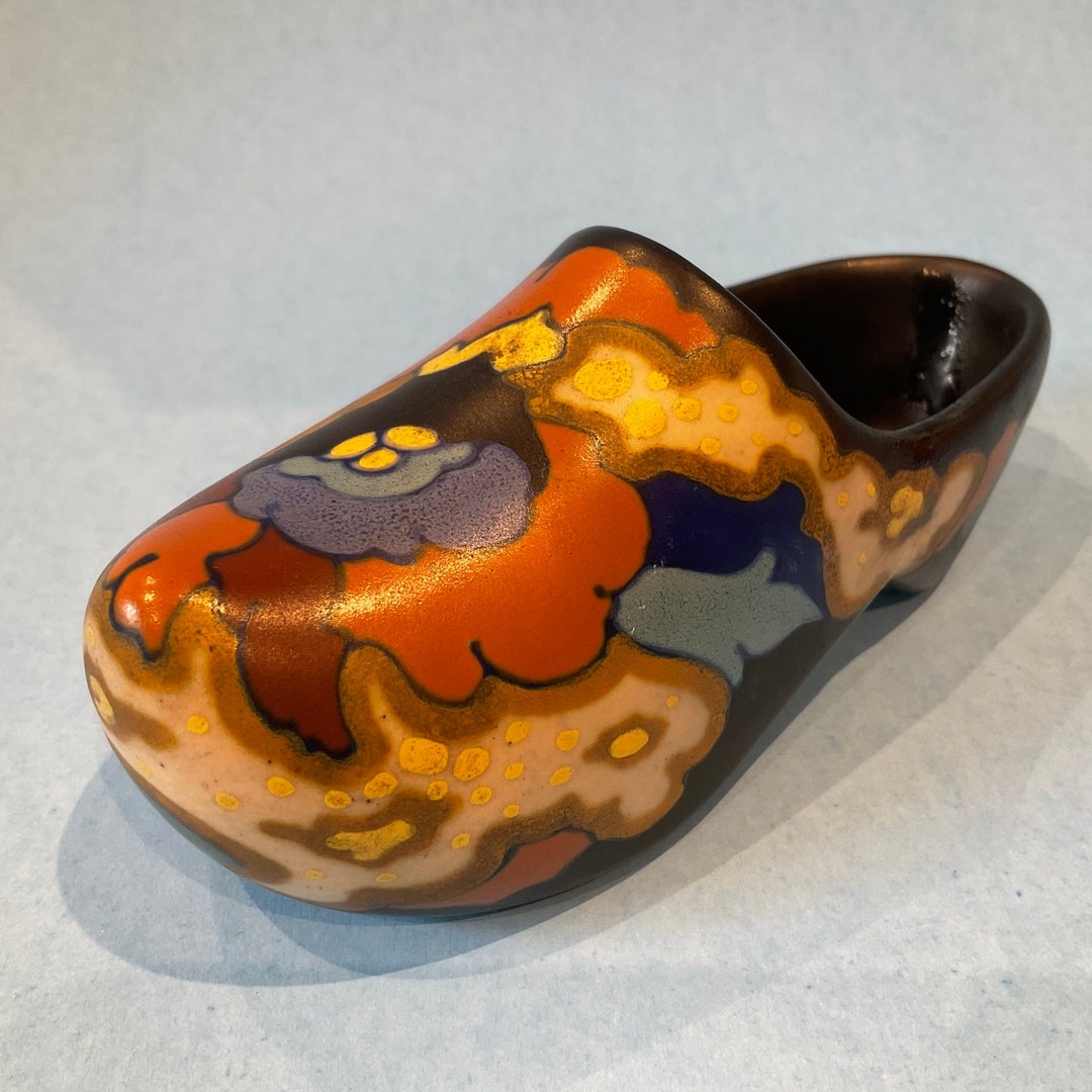 Regina Gouda Clog in the Lydia Pattern, 1930s - Etsy