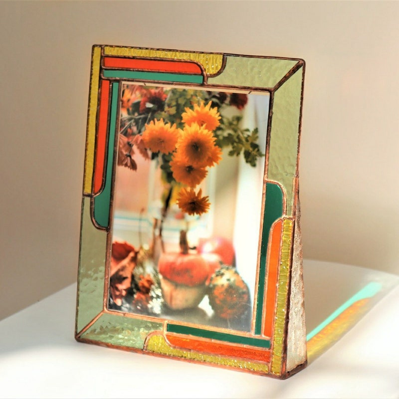 Stained Glass Picture Frame - Etsy