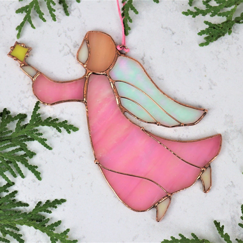 Stained Glass Angel - Etsy