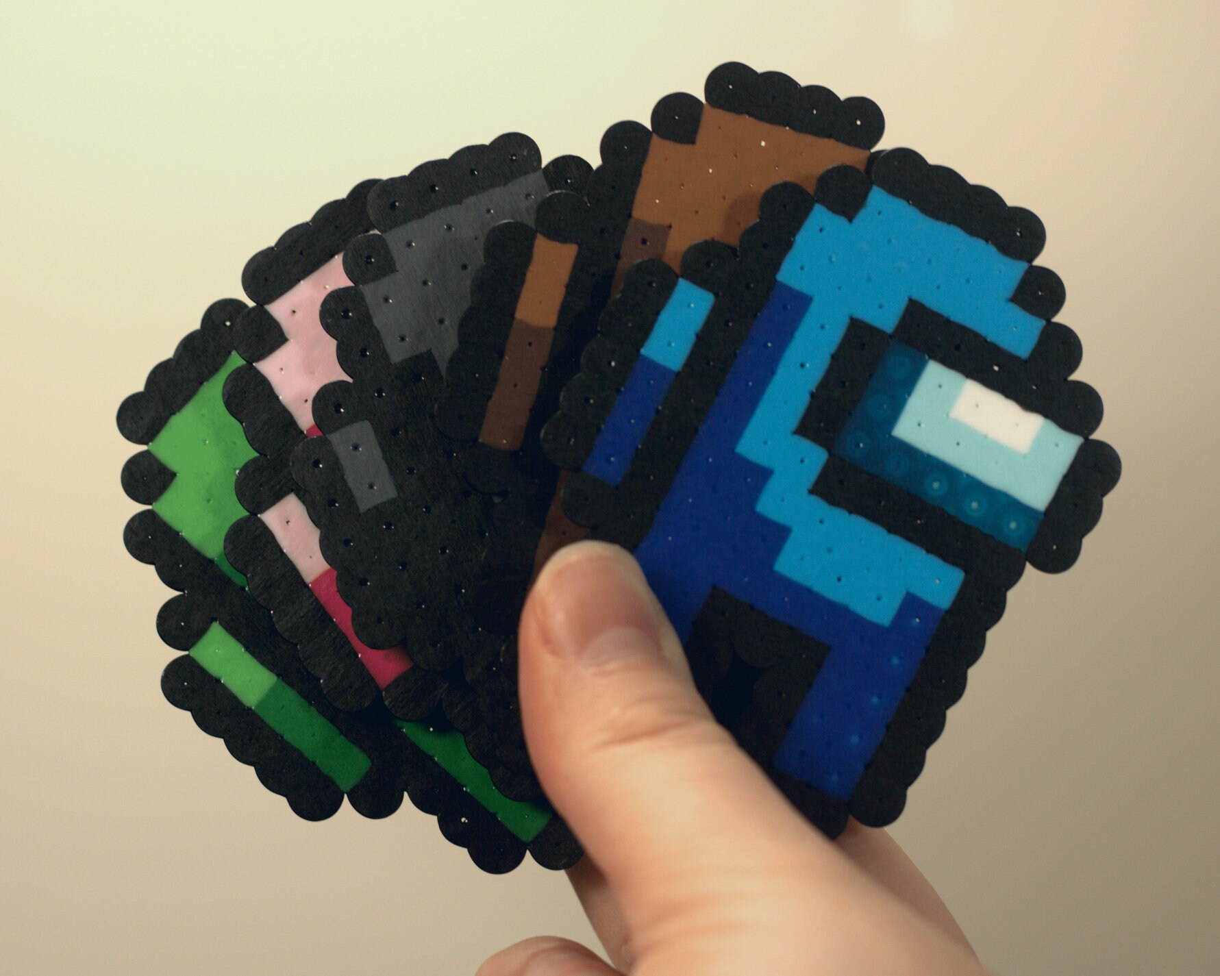 Among Us Perler Bead Kandi Pattern | 12 Colors - Etsy