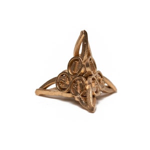 Vortex Polyhedral Dice Set Bronze 6 Pieces - Etsy
