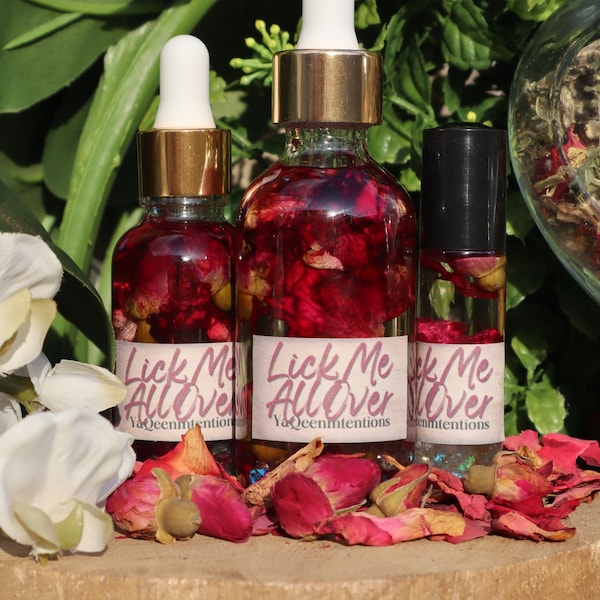 Lick Me All Over Oil Etsy