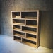 Solid Wood Bookcase, Living Room Bookshelf, Minimalist Real Wood ...