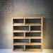 Solid Wood Bookcase, Living Room Bookshelf, Minimalist Real Wood ...