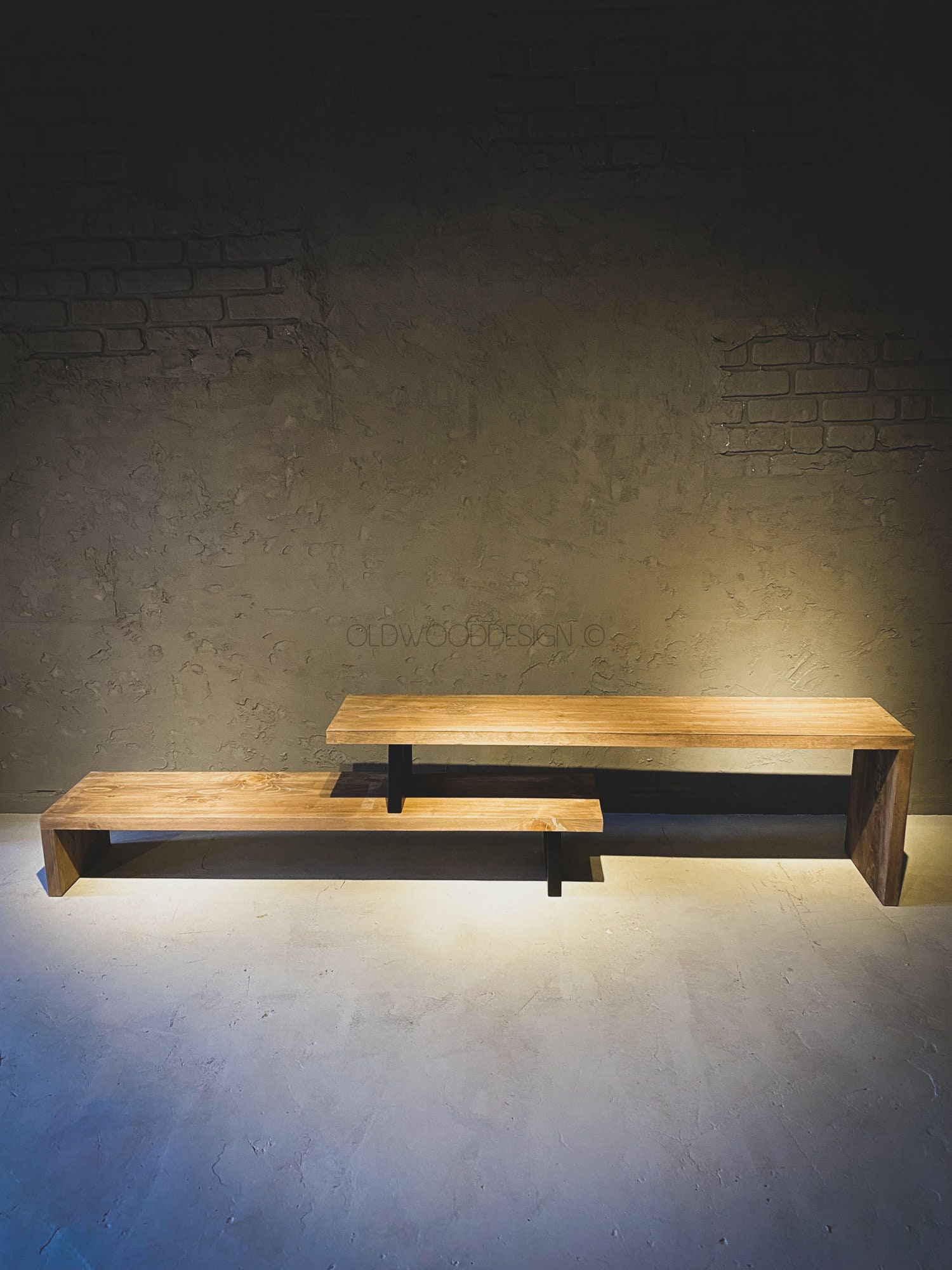 Resizable Wood TV Stand Media Table Tv Table Media Stand - Etsy