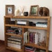 Solid Wood Bookcase, Living Room Bookshelf, Minimalist Real Wood ...