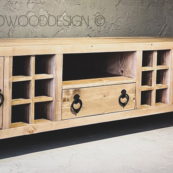 Rustic Floating Tv Stand - Etsy